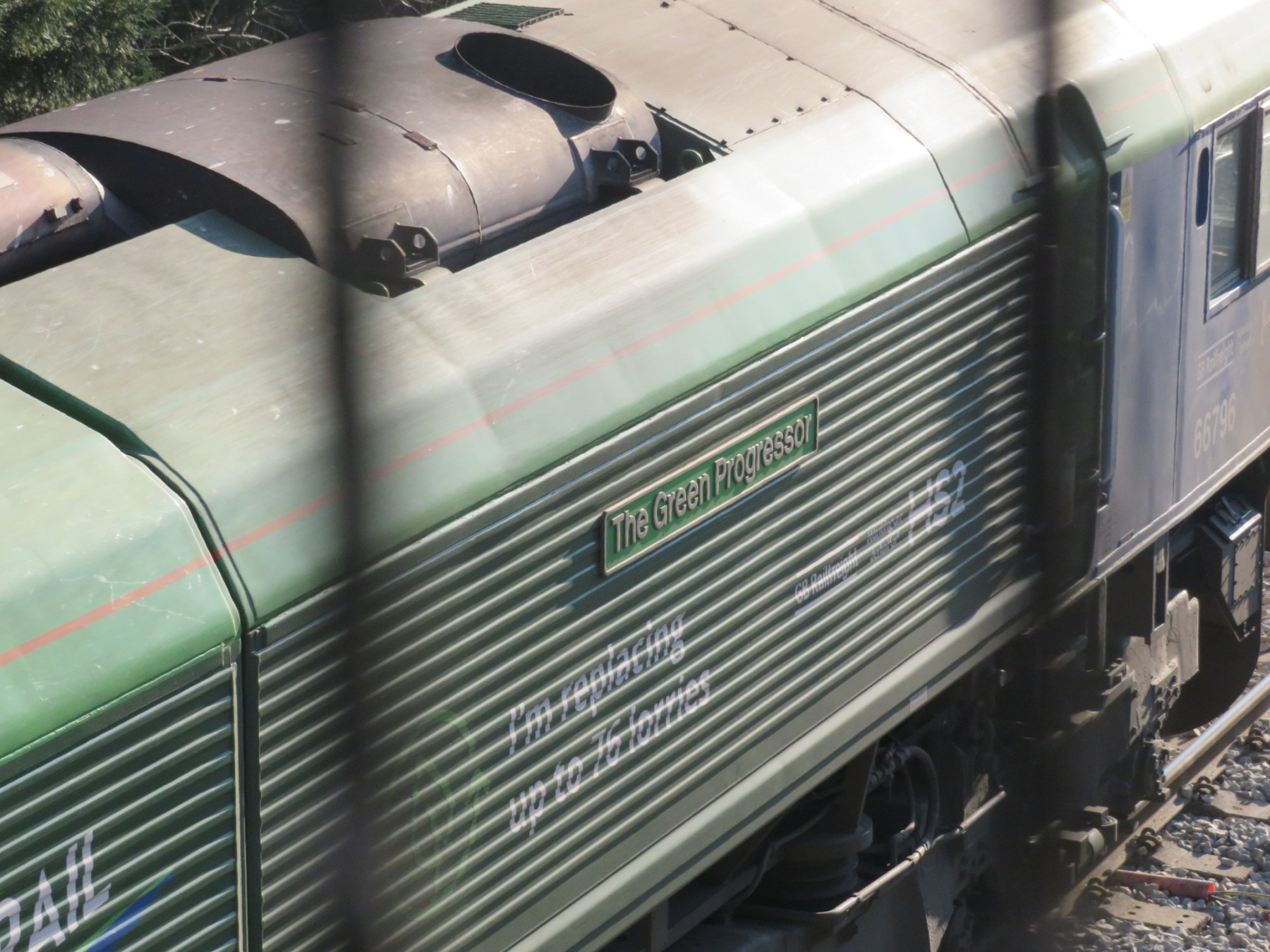 Photo of 66796 at Woking Down Yard — trainlogger