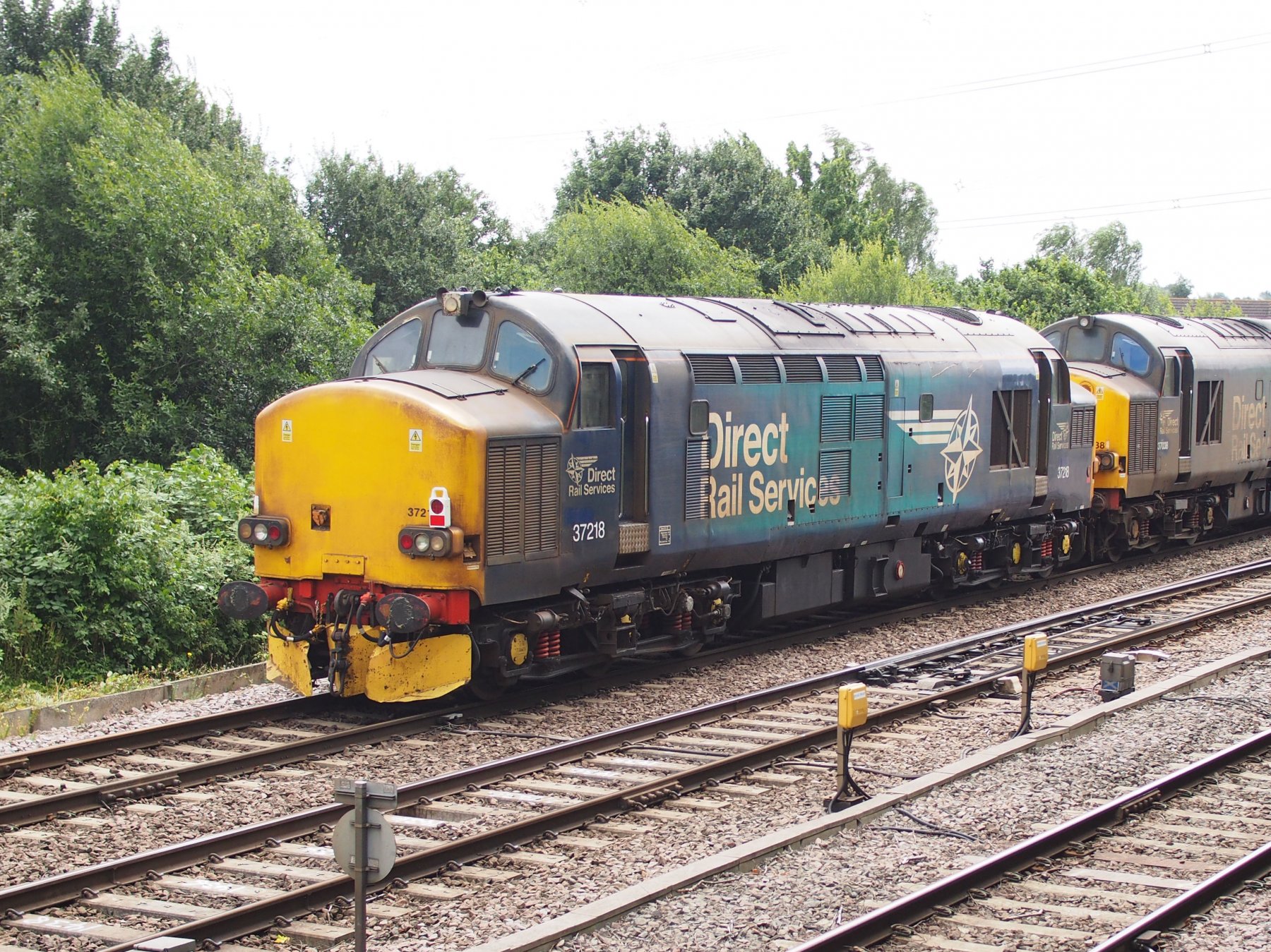 Photo of 37218 at Didcot North Junction — trainlogger