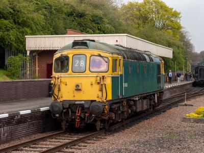 D6535 - Class 33 / Locomotives — trainlogger