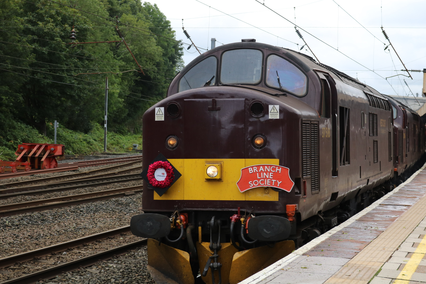 Photo of 37518 at Lancaster — trainlogger