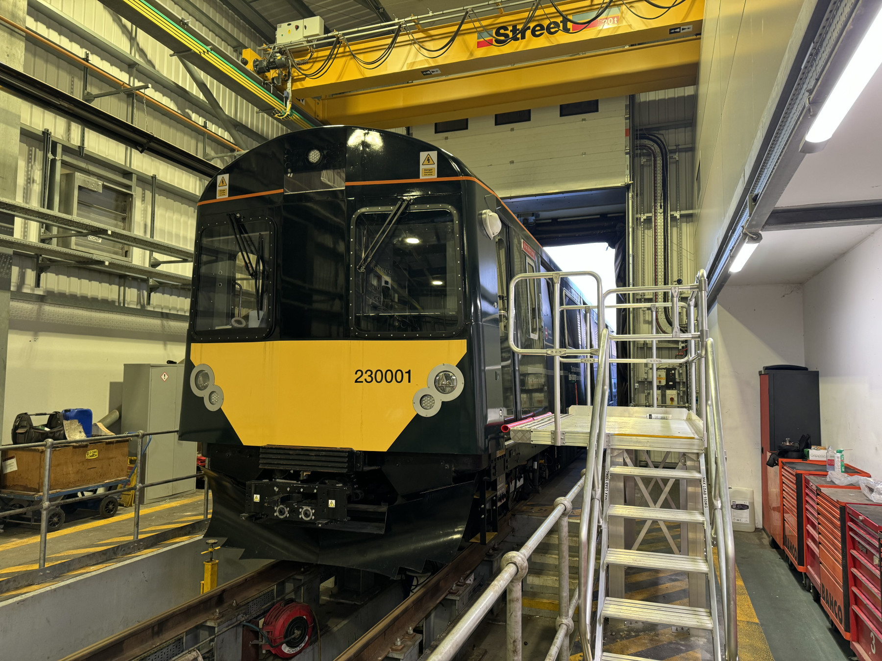 Photo of 230001 at Reading Train Care Depot — trainlogger