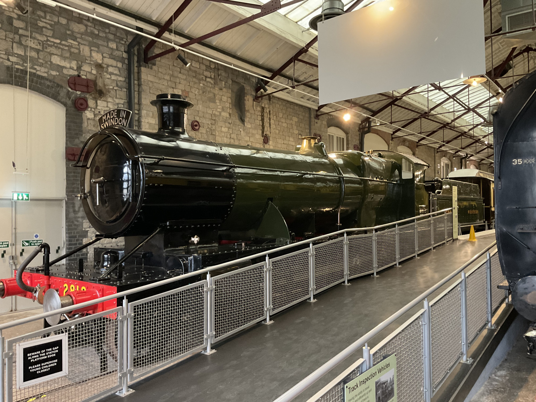 Photo of 2818 steam at Swindon - STEAM - Museum of the Great Western ...
