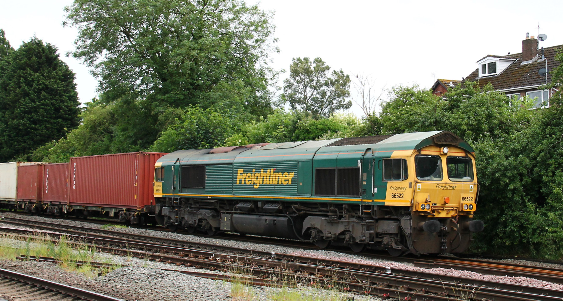 Photo of 66522 at Water Orton — trainlogger