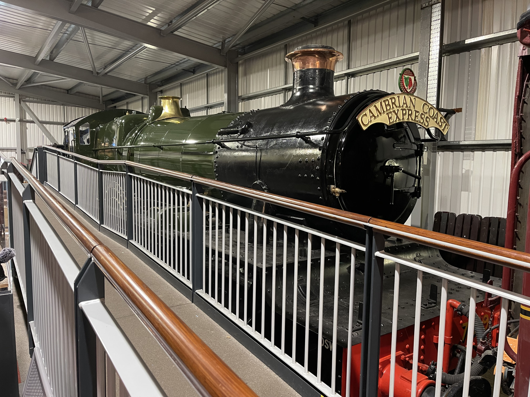 Photo of 7819 steam at Severn Valley Railway - Highley Engine House ...