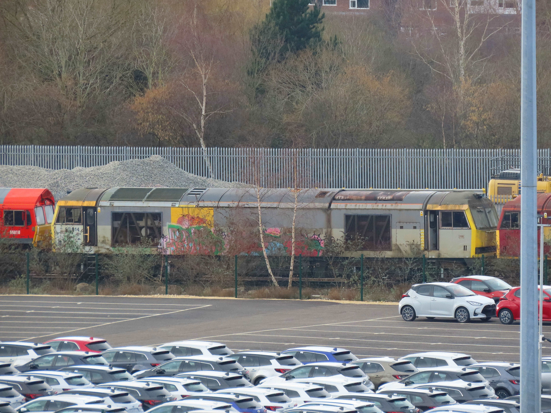 Photo of 60014 at Toton TMD — trainlogger