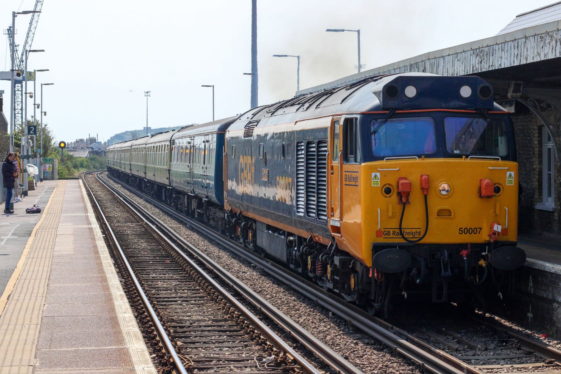 Photo of 50007 at Newhaven Town — trainlogger