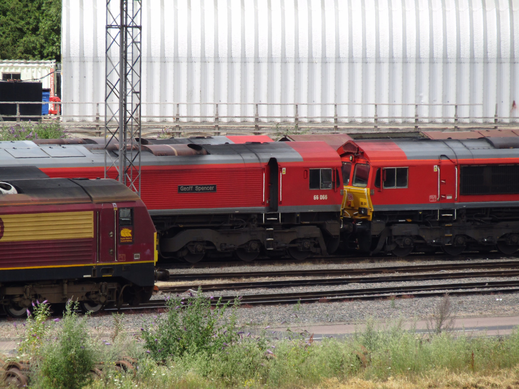Photo of 66066 at Toton TMD — trainlogger