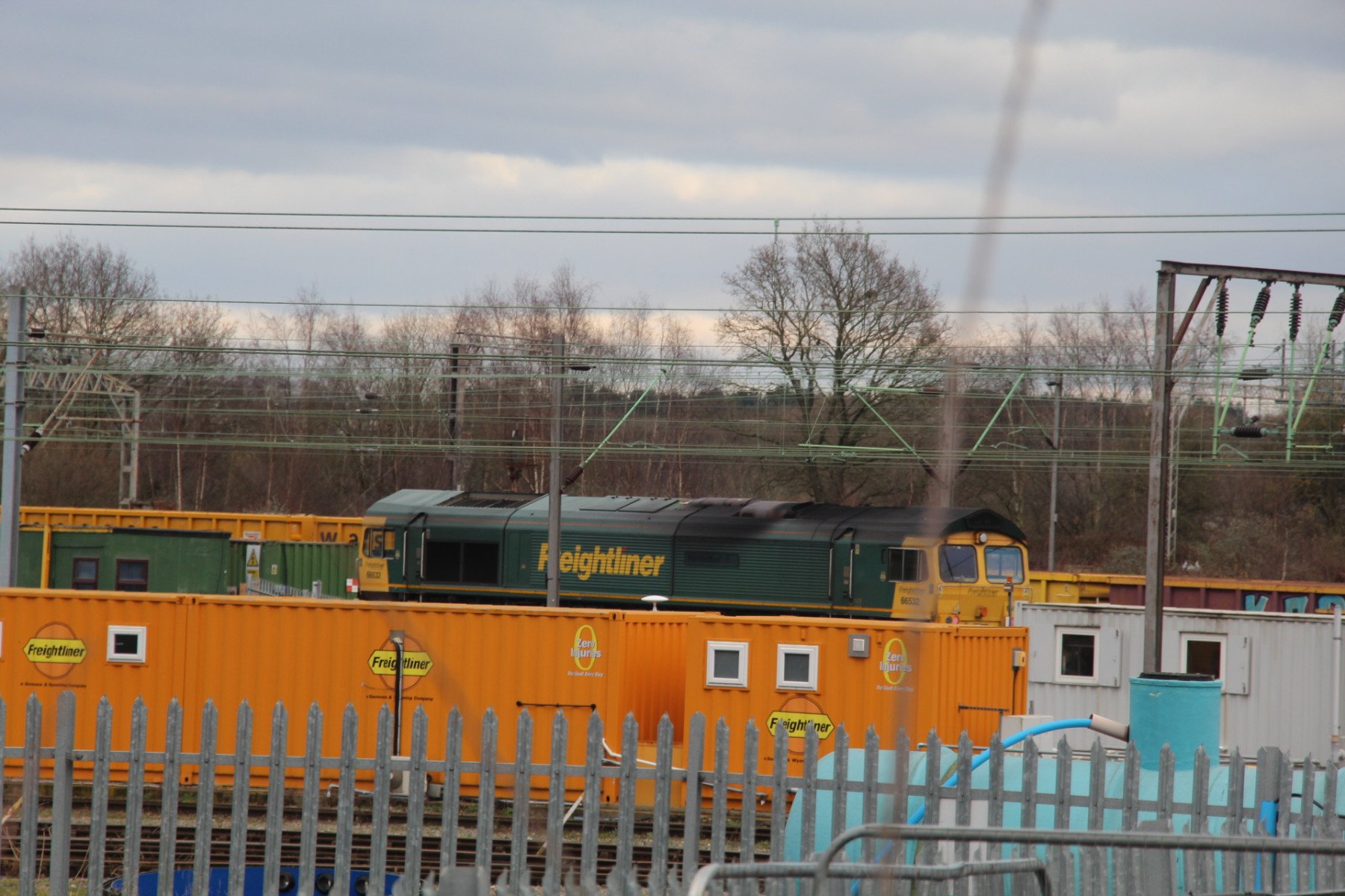 Photo of 66532 at Crewe Basford Hall Freightliner Depot — trainlogger