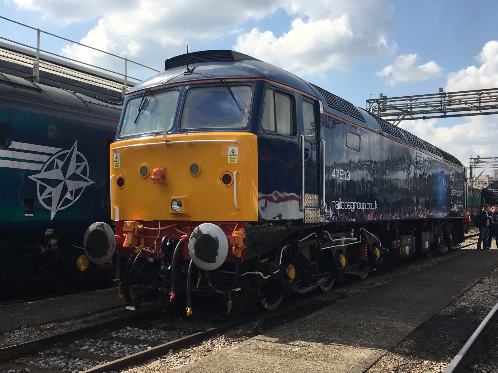Photo of 47813 at Old Oak Common HST Depot — trainlogger