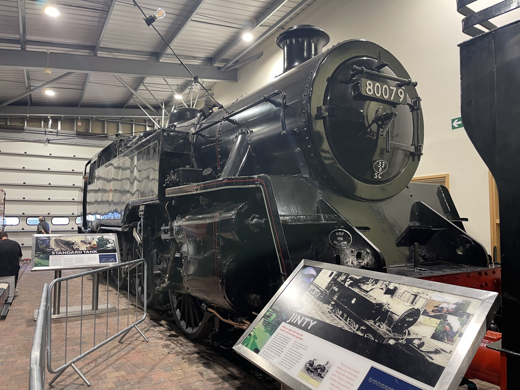Photo of 80079 steam at Severn Valley Railway - Highley Engine House ...