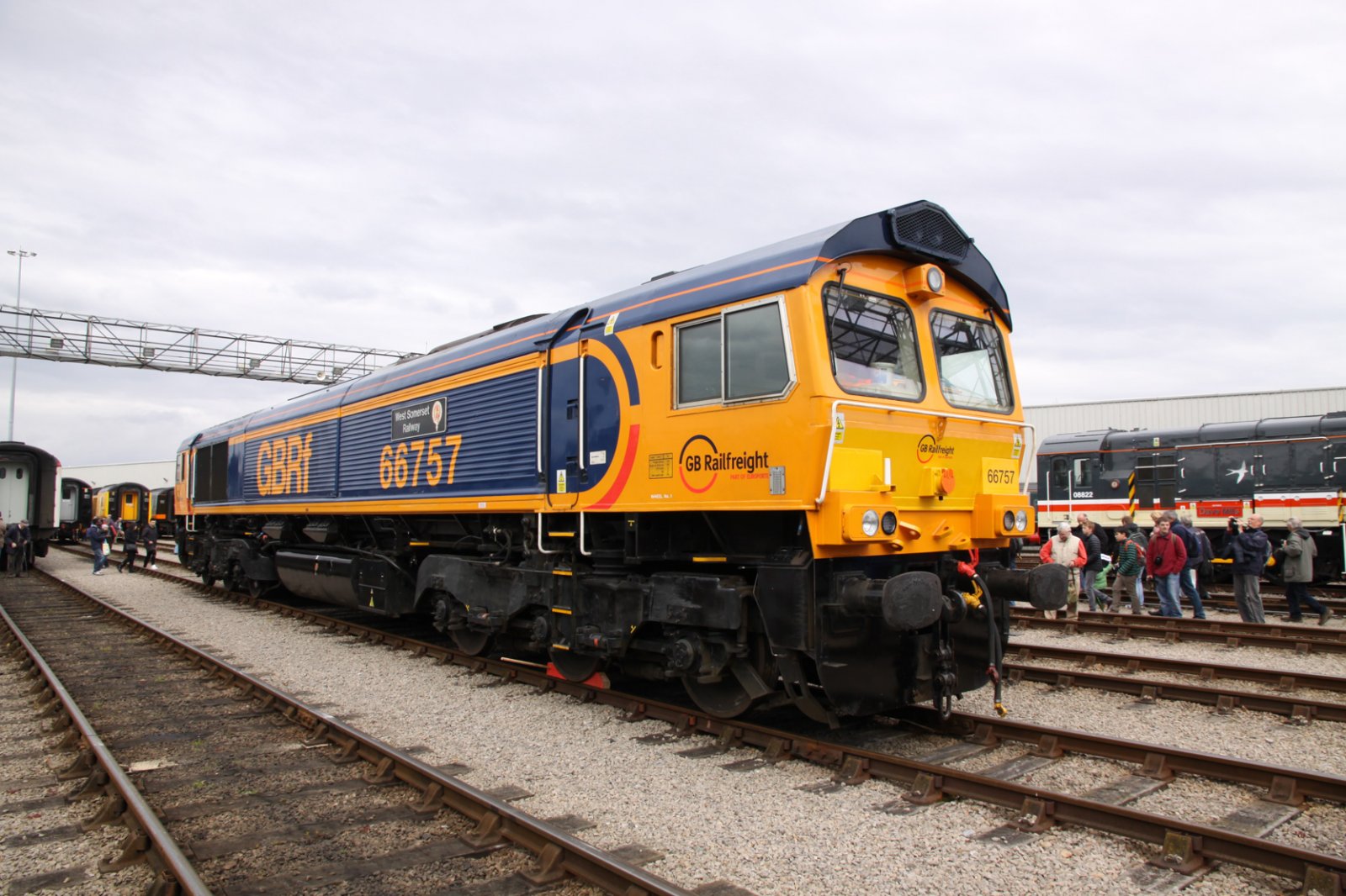 Photo of 66757 at Bristol St Philips Marsh GWR/HST40 Open Day — trainlogger