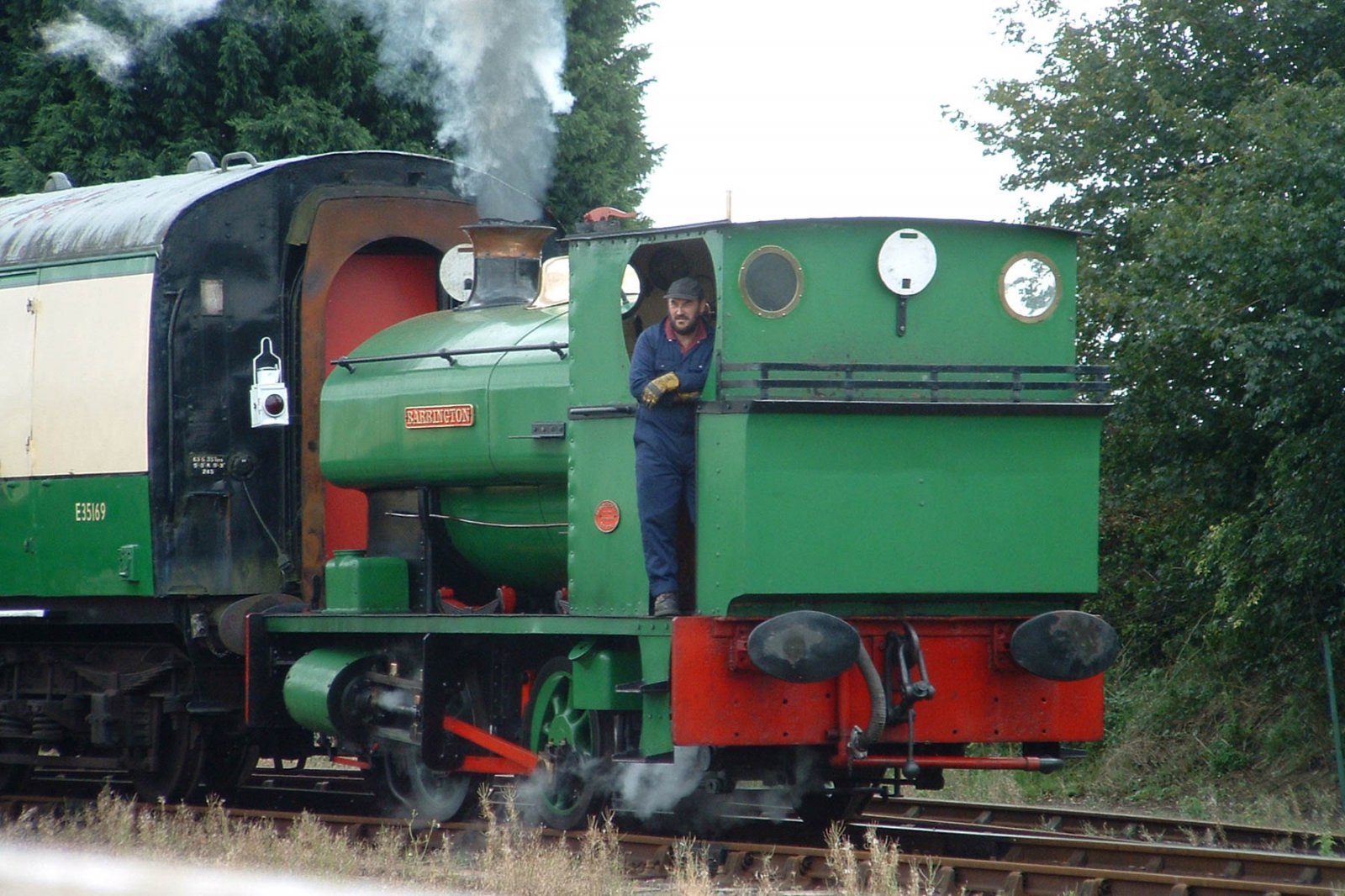 Photo of AE1875 steam at Colne Valley Railway — trainlogger