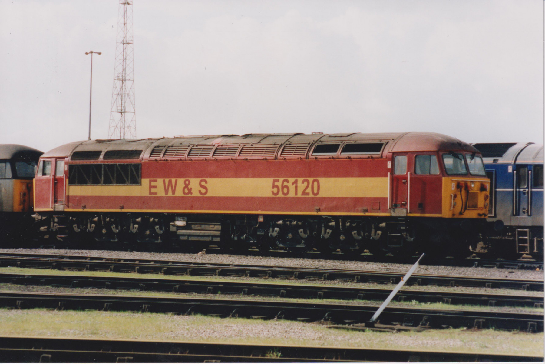 Photo of 56120 at Thornaby TMD — trainlogger