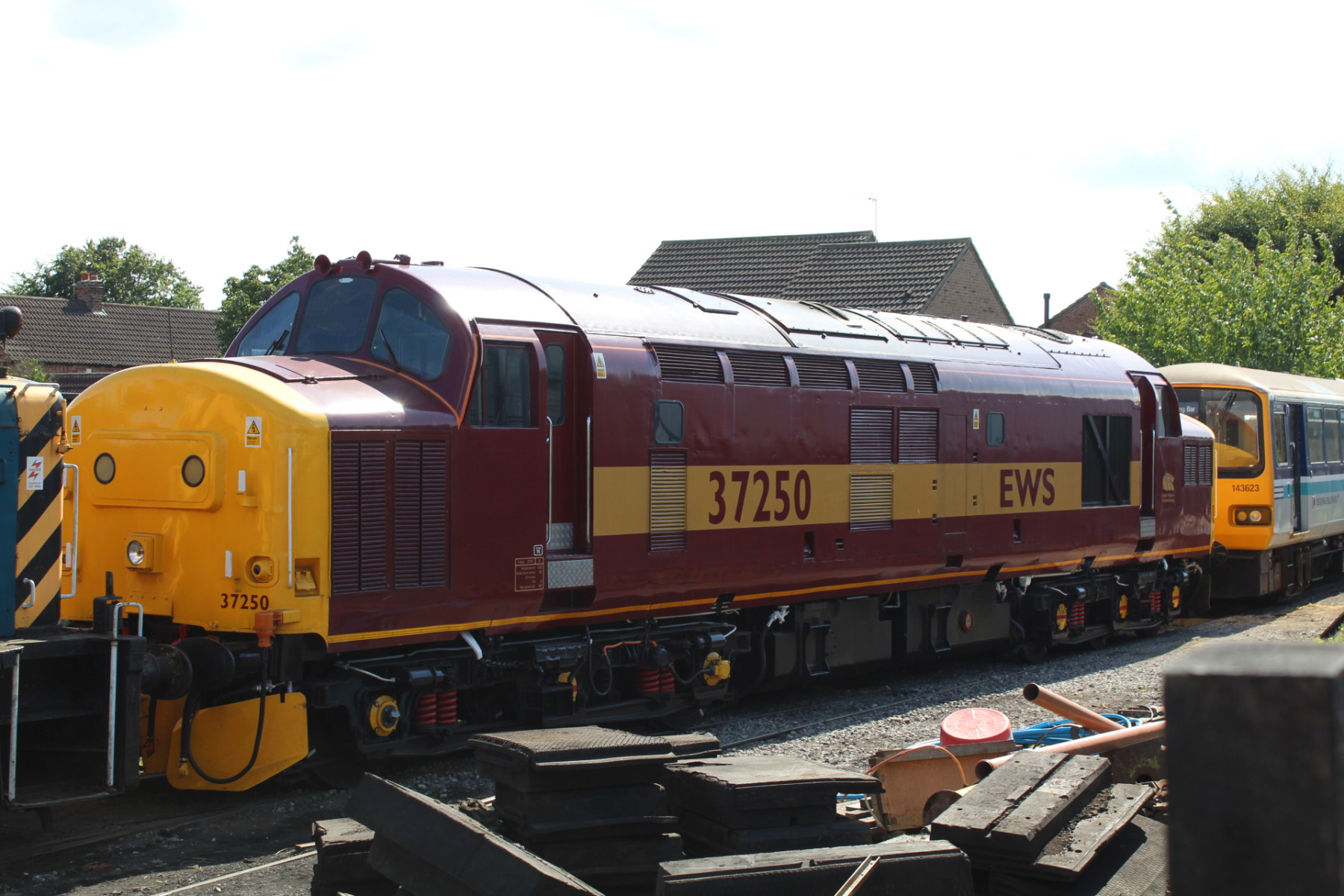 Photo of 37250 at Wensleydale Railway - Leeming Bar — trainlogger