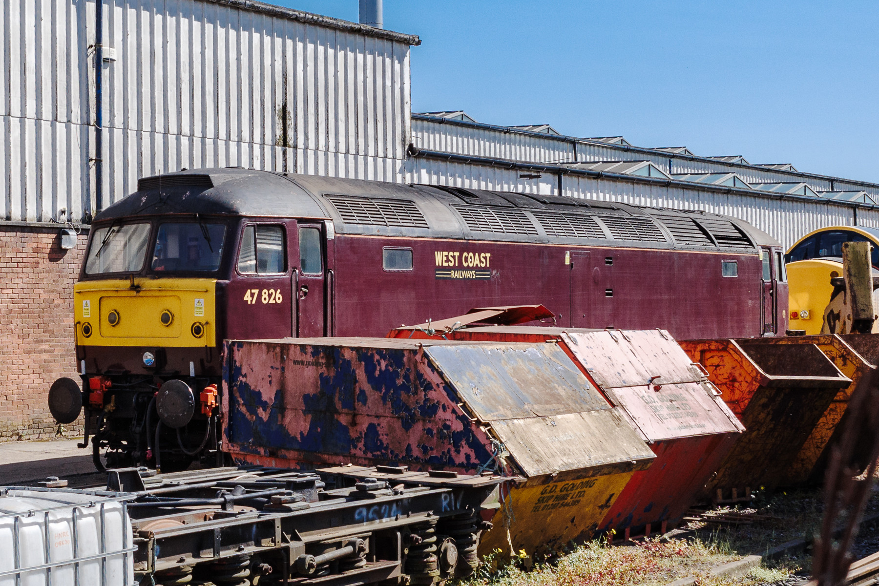 Photo of 47826 at Burton-on-Trent - Nemesis Rail — trainlogger