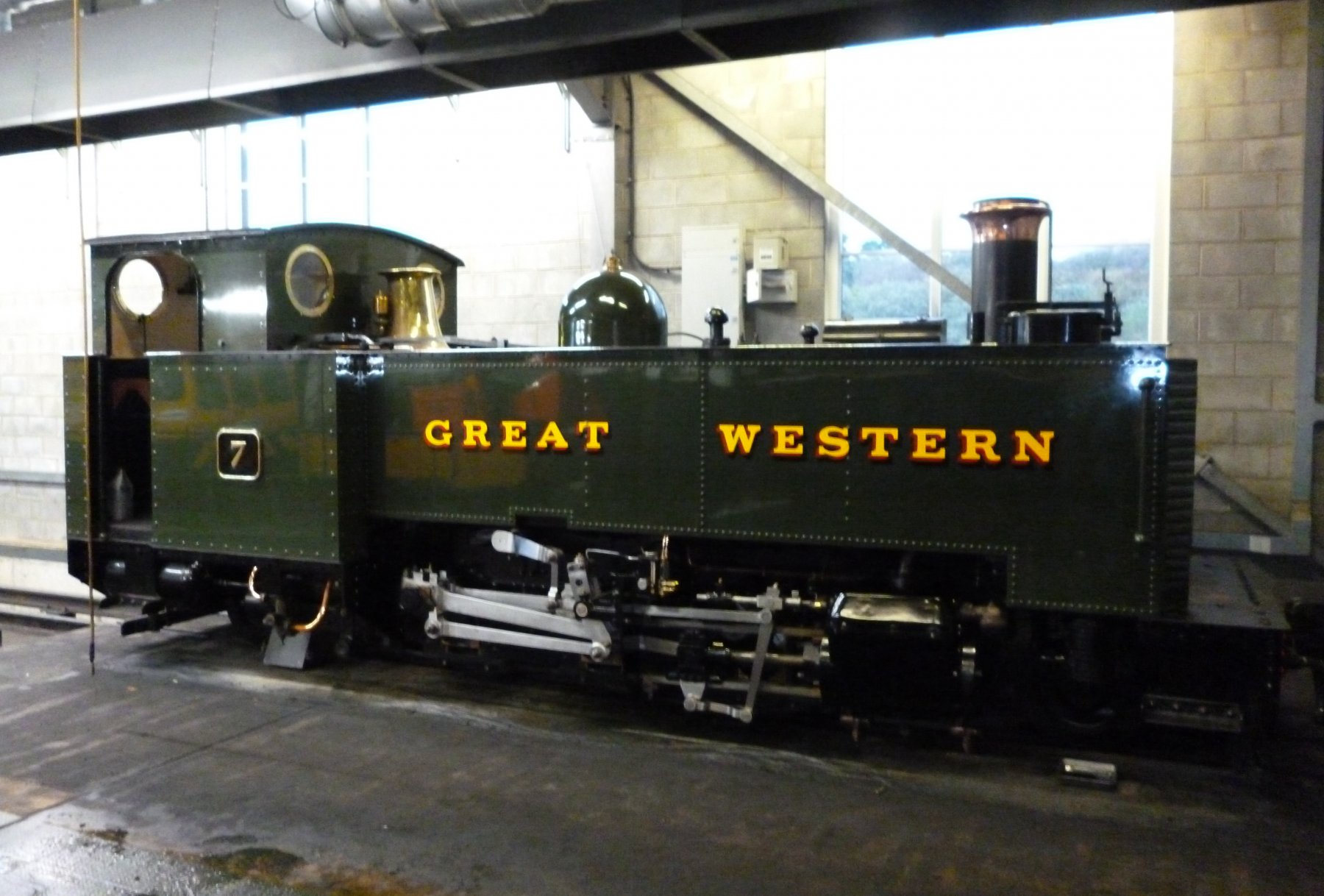 Photo of GWR 7 steam at Vale of Rheidol Railway — trainlogger
