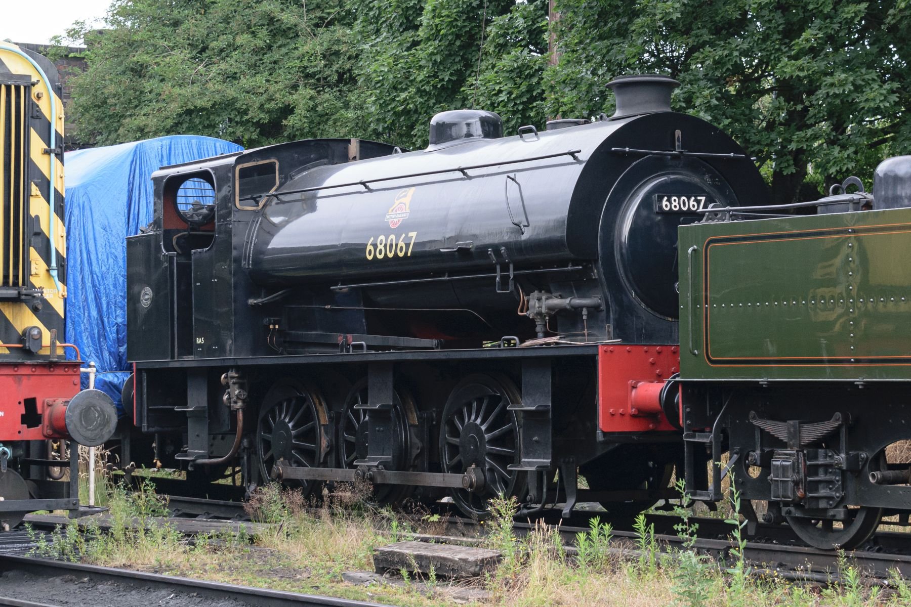 Photo of 68067 steam at Great Central Railway — trainlogger