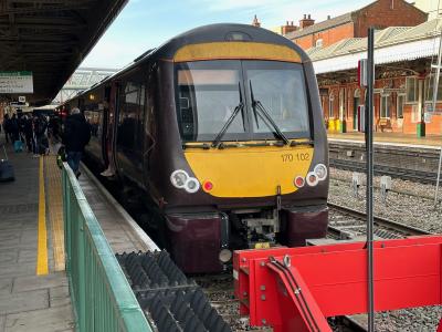 170102 - Class 170 / Diesel mechanical / hydraulic multiple unit sets ...