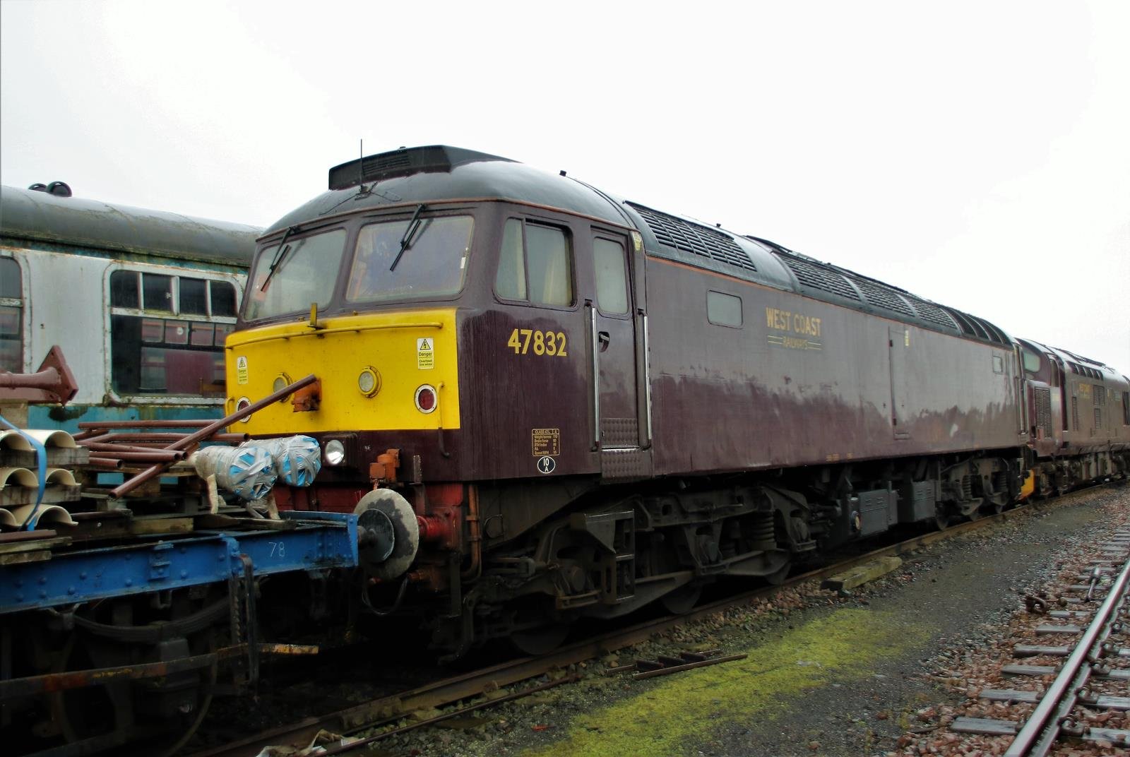Photo of 47832 at Bo'ness & Kinneil Railway — trainlogger