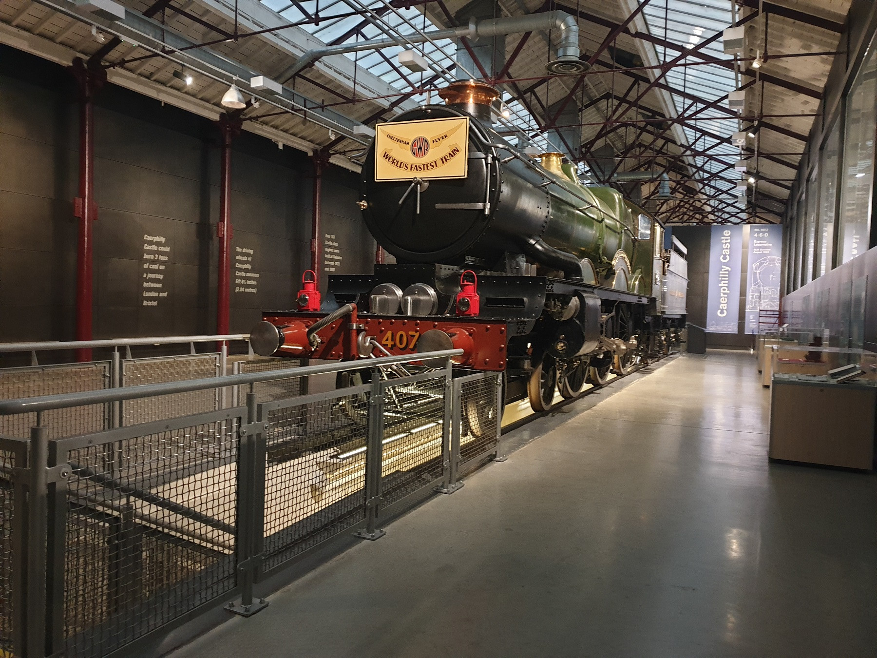 Photo of 4073 steam at Swindon - STEAM - Museum of the Great Western ...