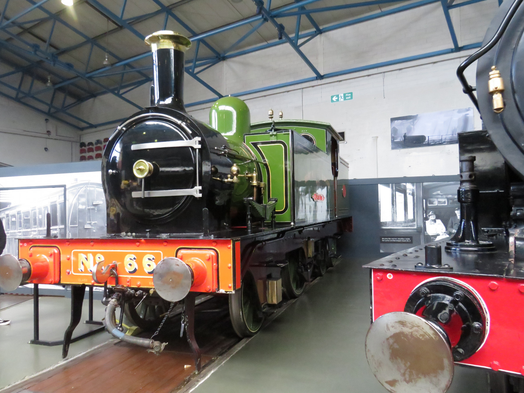 Photo of 66 Steam at York National Railway Museum — trainlogger