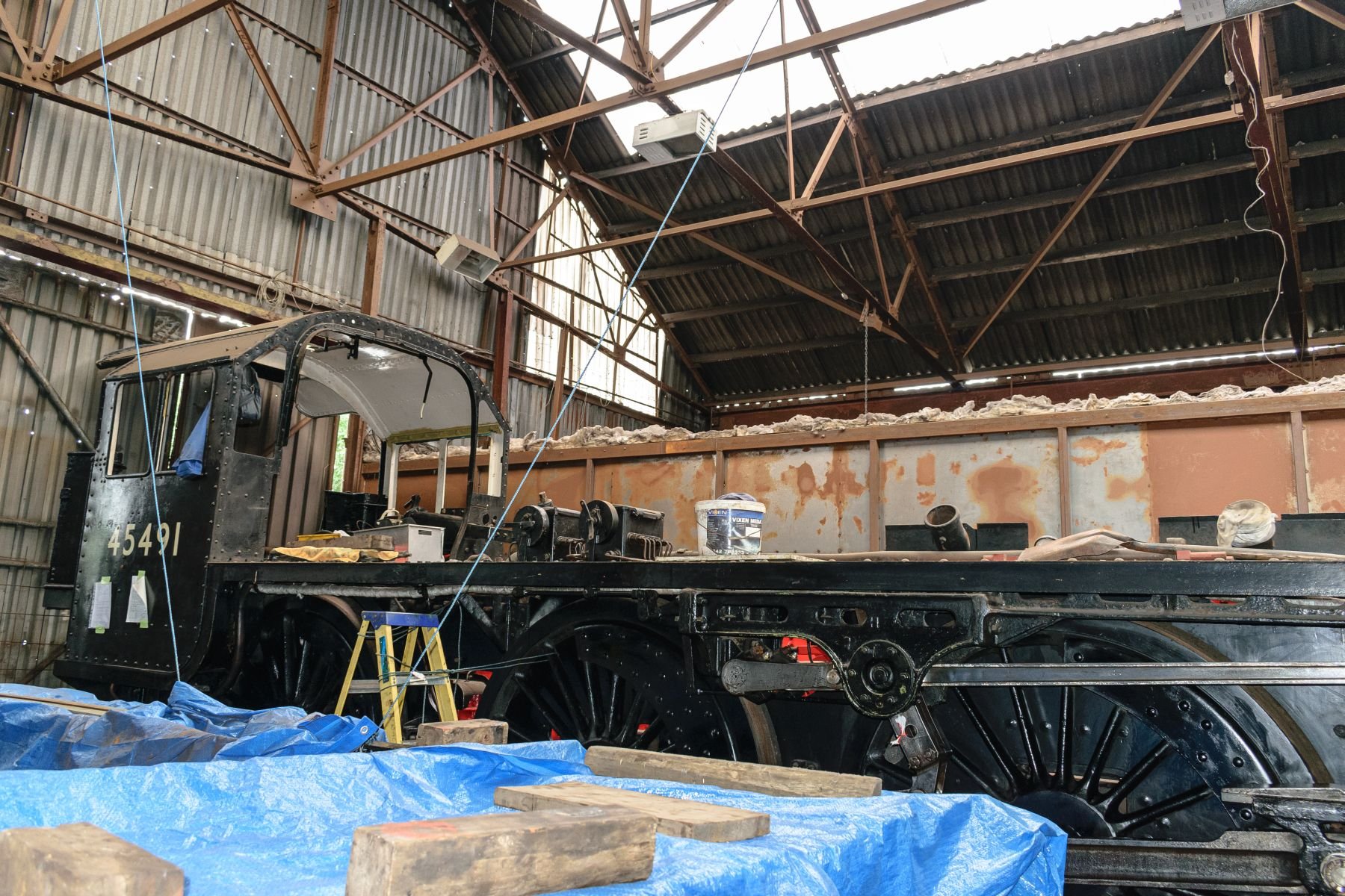 Photo of 45491 steam at Great Central Railway — trainlogger