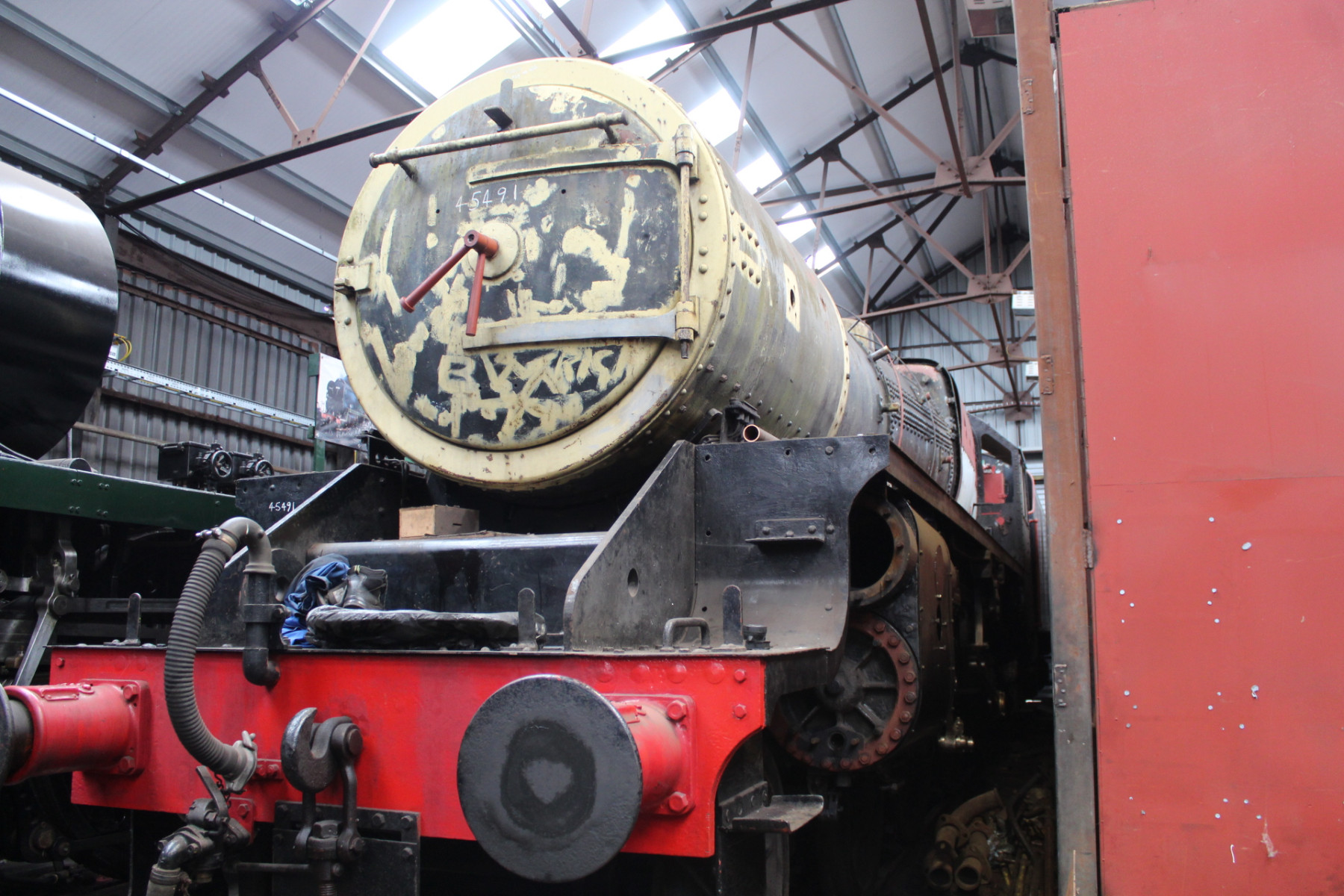 Photo of 45491 steam at Great Central Railway - Loughborough Shed ...