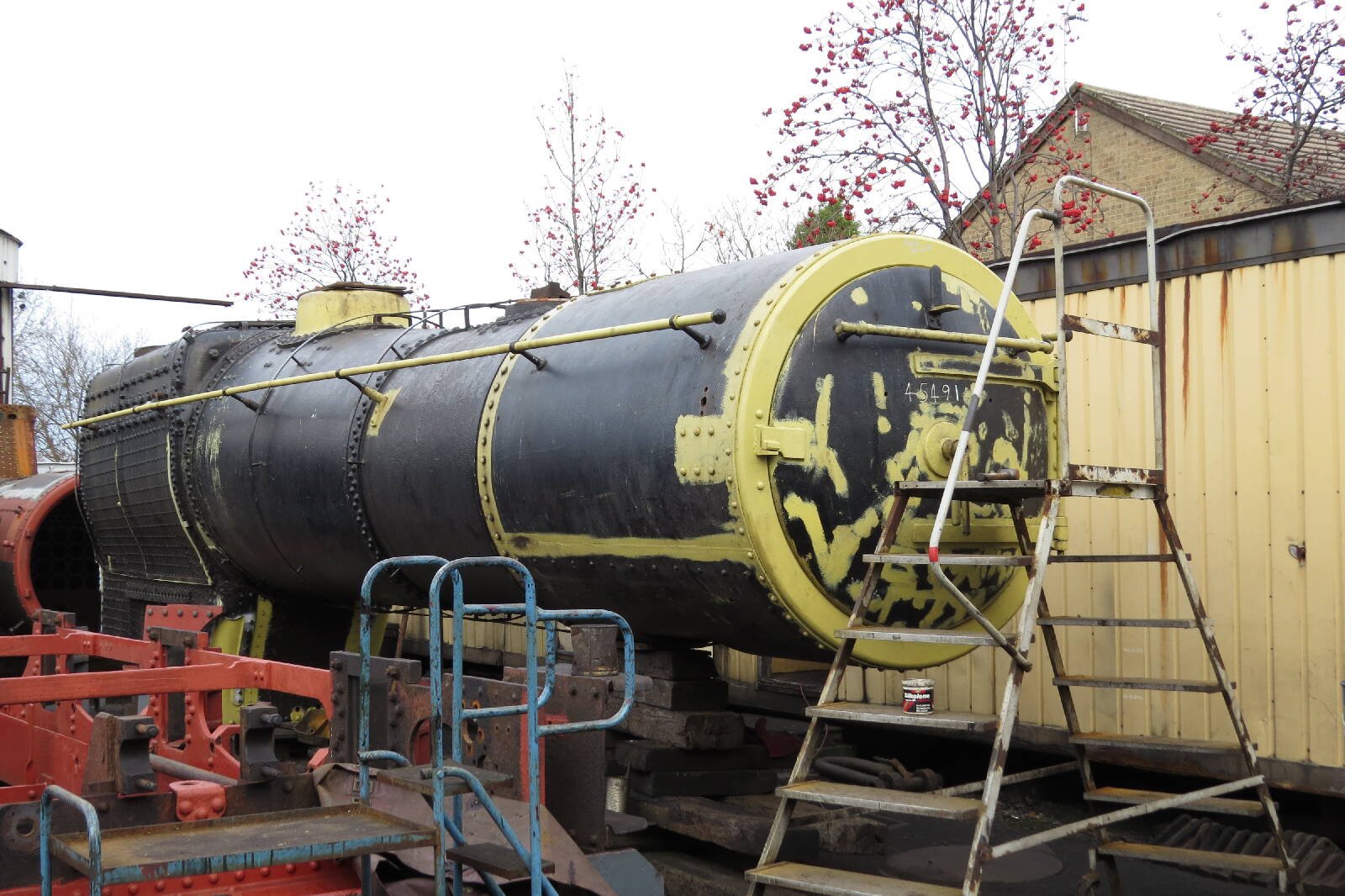 Photo of 45491 steam at Great Central Railway — trainlogger