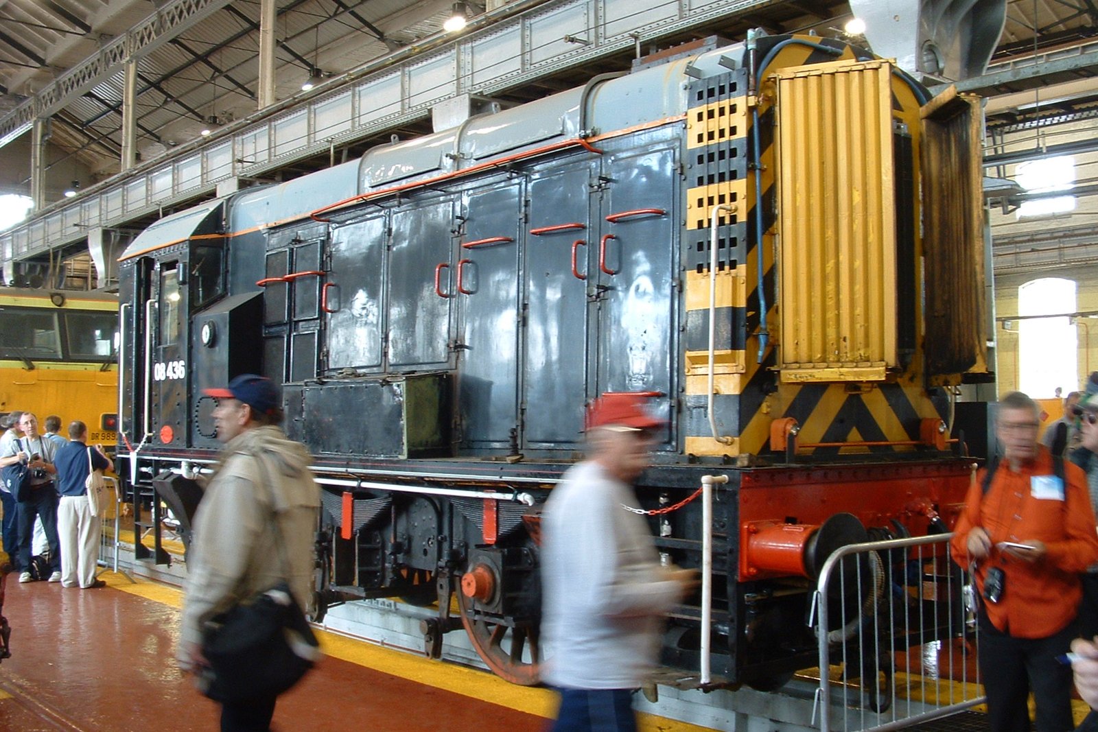 Photo of 08436 at Doncaster Wabtec Open Day — trainlogger