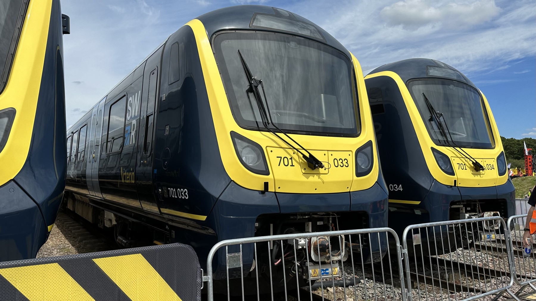 Photo of 701033 and 701034 at Long Marston - Rail Live 2024 — trainlogger