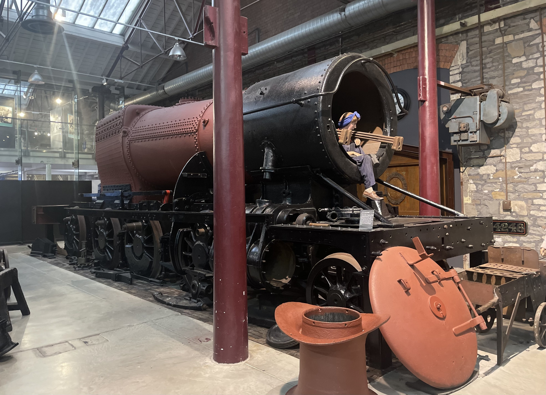 Photo of 4248 steam at Swindon - STEAM - Museum of the Great Western ...