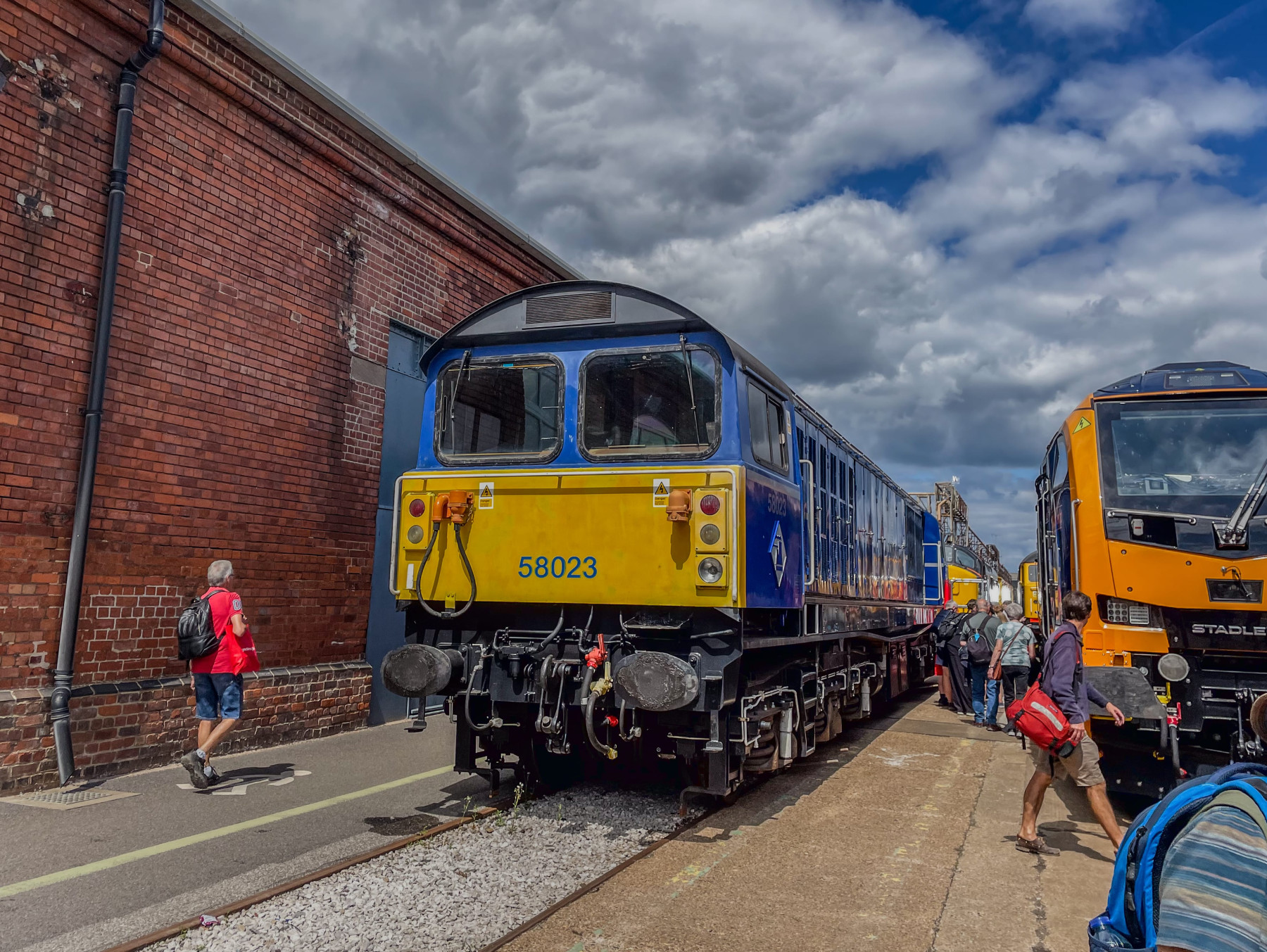 Photo of 58023 at Derby - The Greatest Gathering 2025 — trainlogger