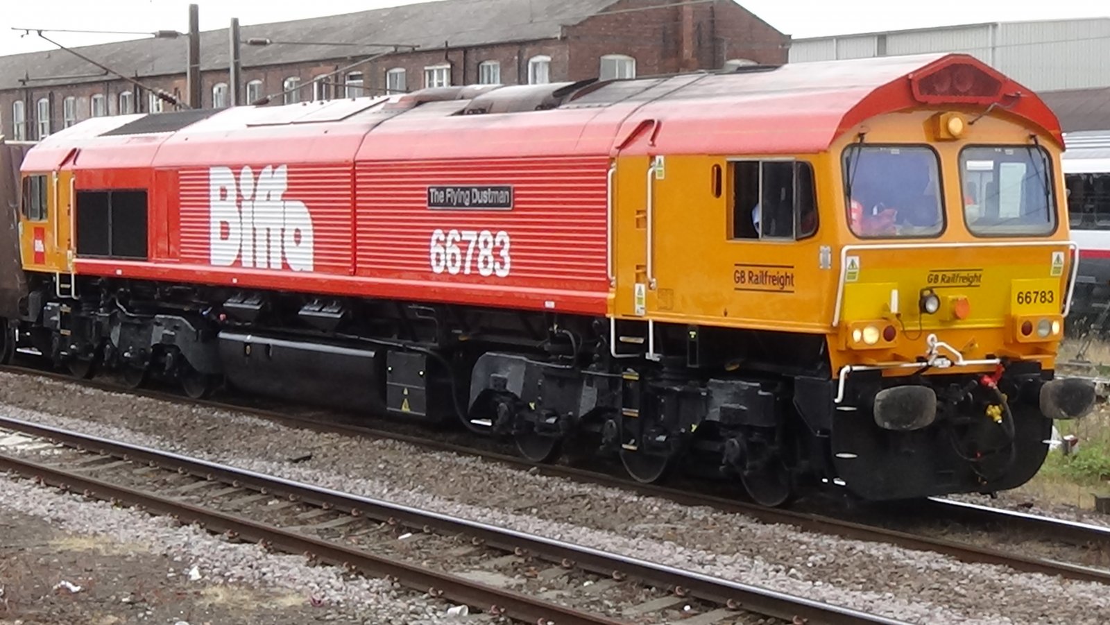 Photo of 66783 at Doncaster — trainlogger