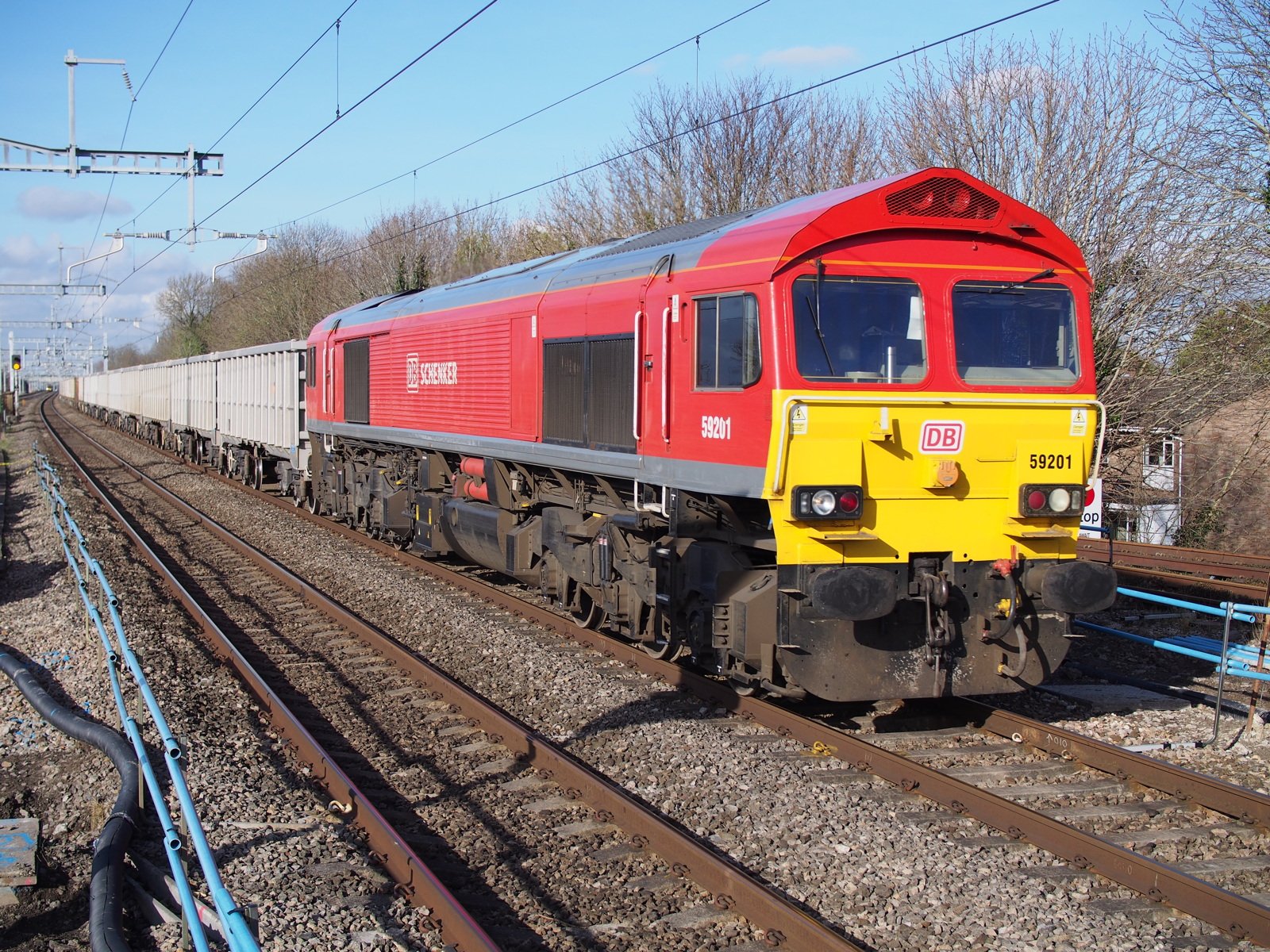 Photo of 59201 at Cholsey — trainlogger