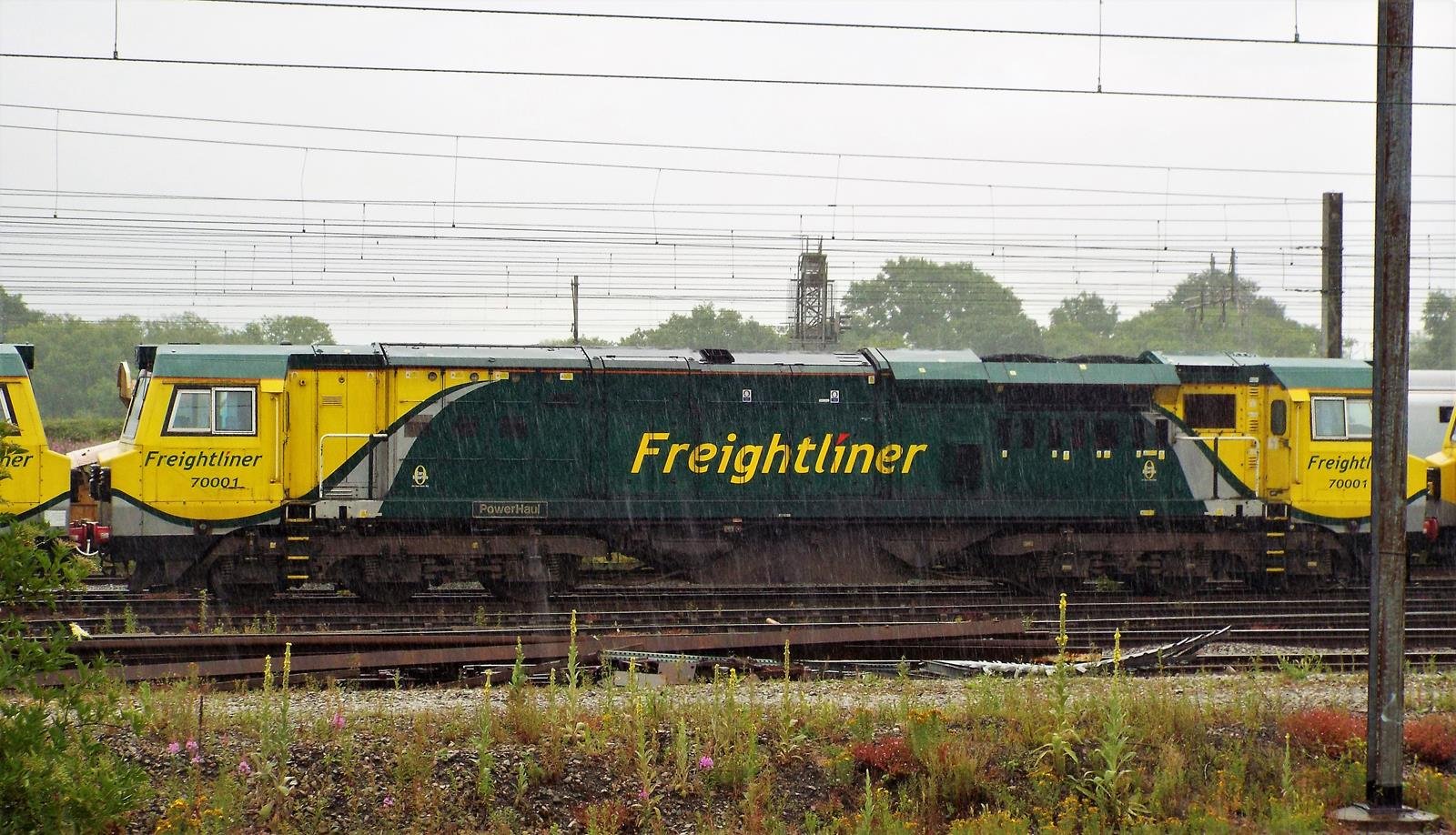 Photo of 70001 at Crewe Basford Hall — trainlogger