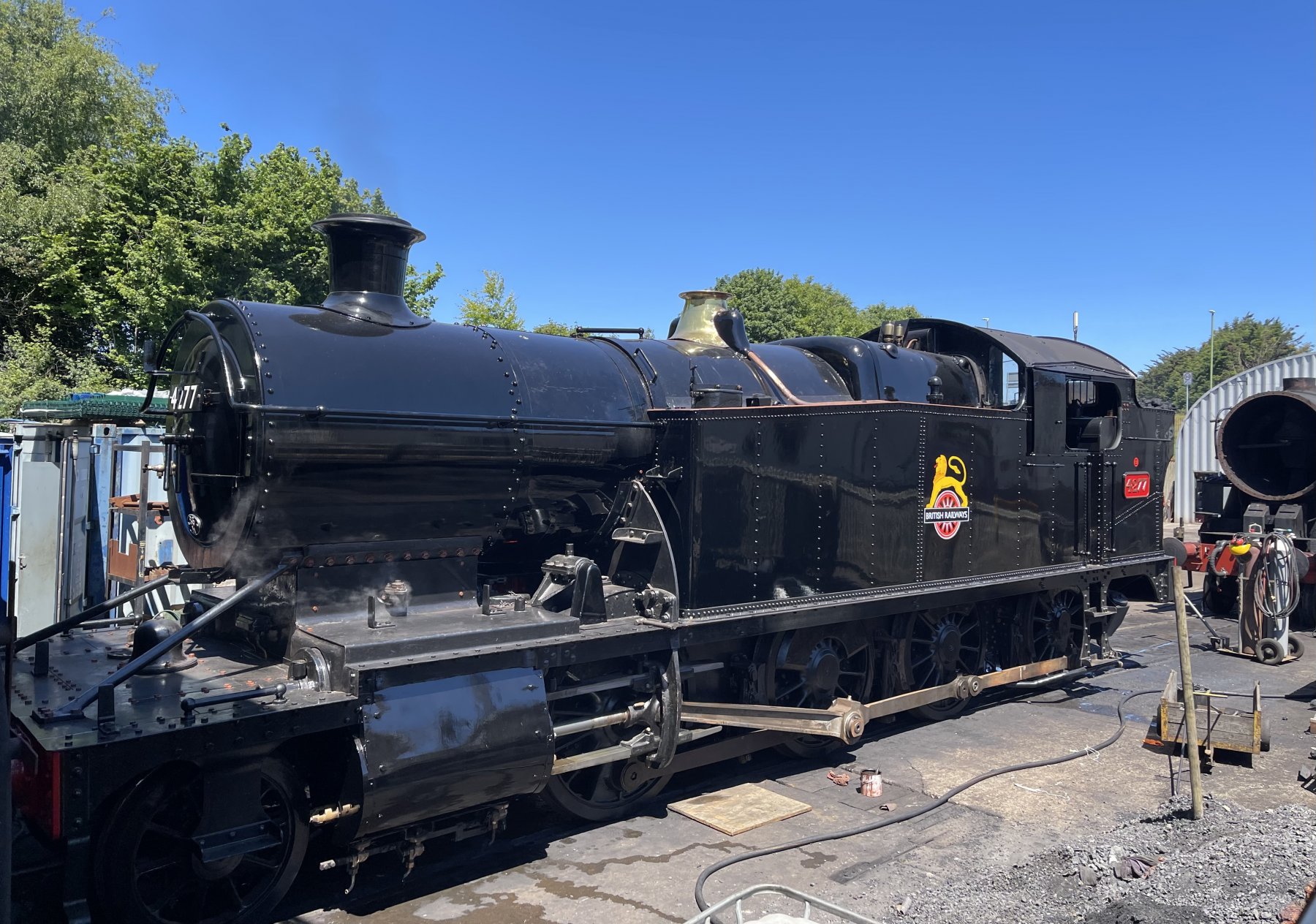 Photo of 4277 steam at Dartmouth Steam Railway - Churston — trainlogger