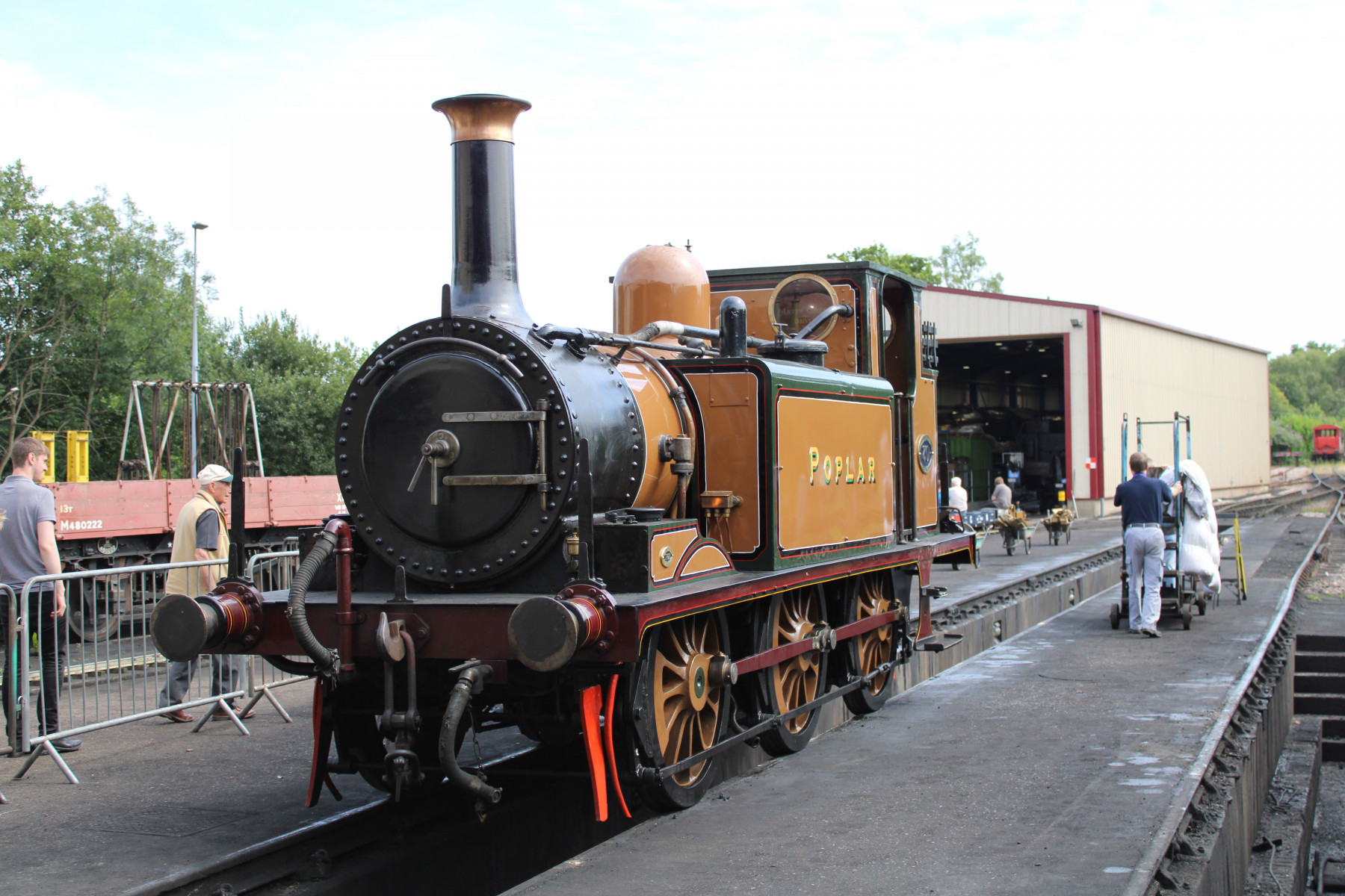 Photo of LBSCR 70 STEAM at Bluebell Railway - Sheffield Park MPD ...