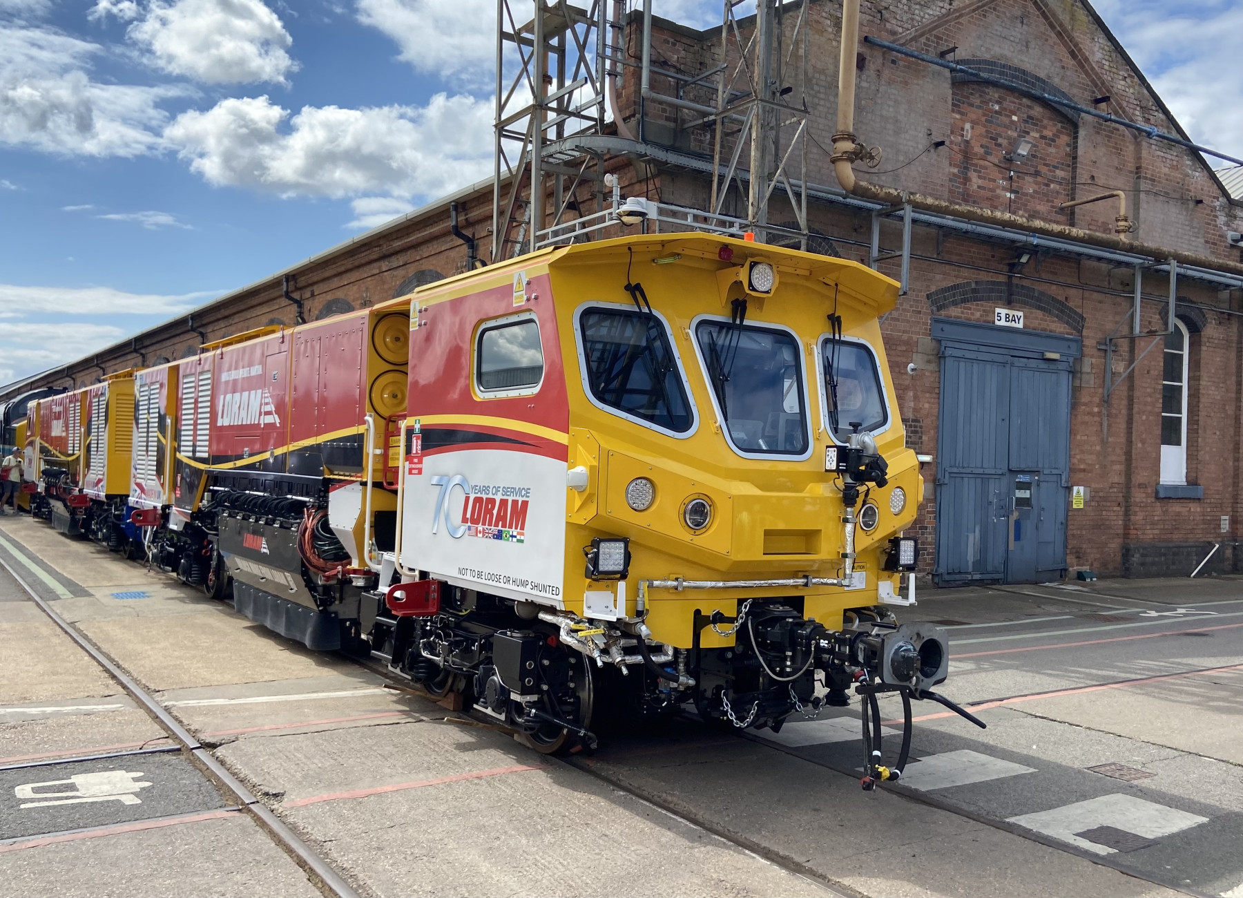 Photo of Loram RGX02 at Derby - The Greatest Gathering 2025 — trainlogger