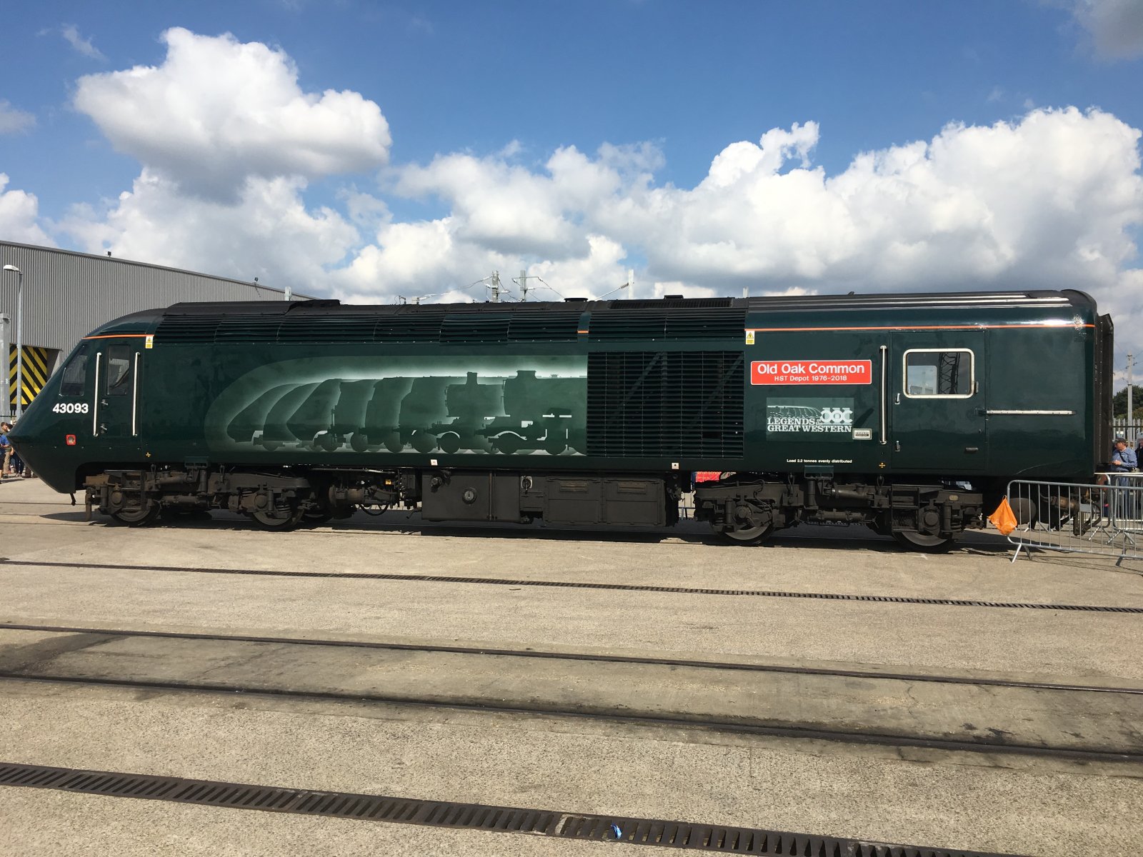 Photo of 43093 at Old Oak Common HST Depot — trainlogger