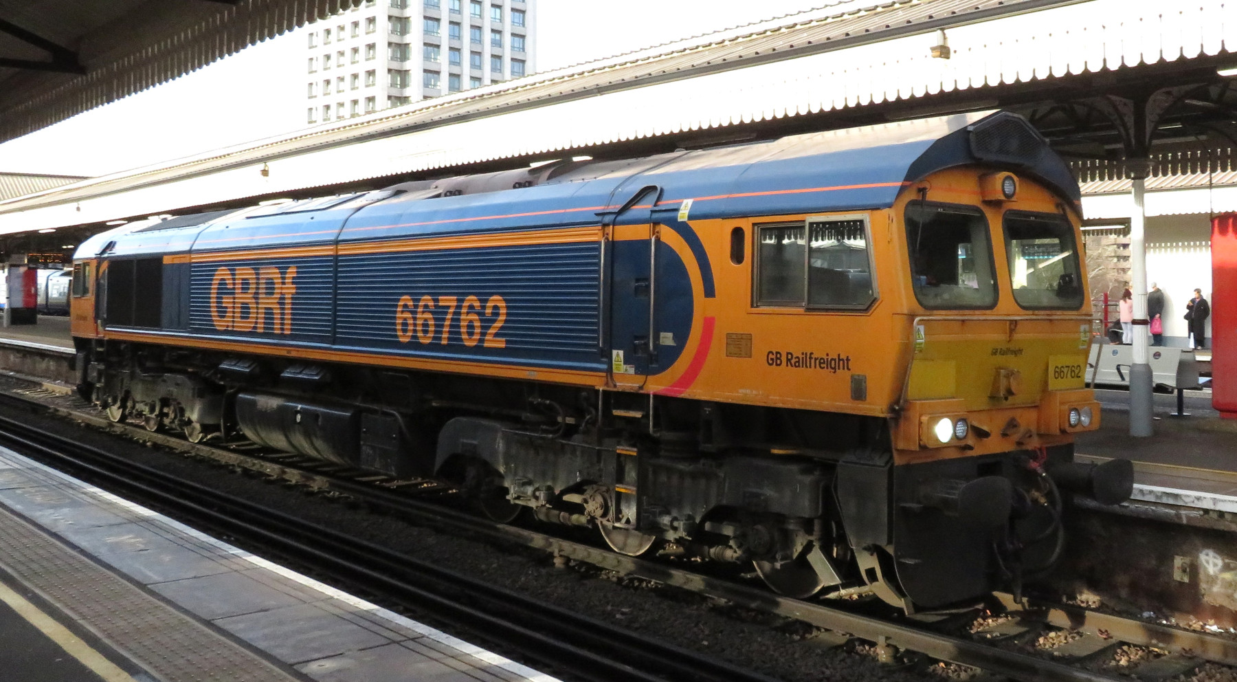 Photo of 66762 at Clapham Junction and Depot — trainlogger