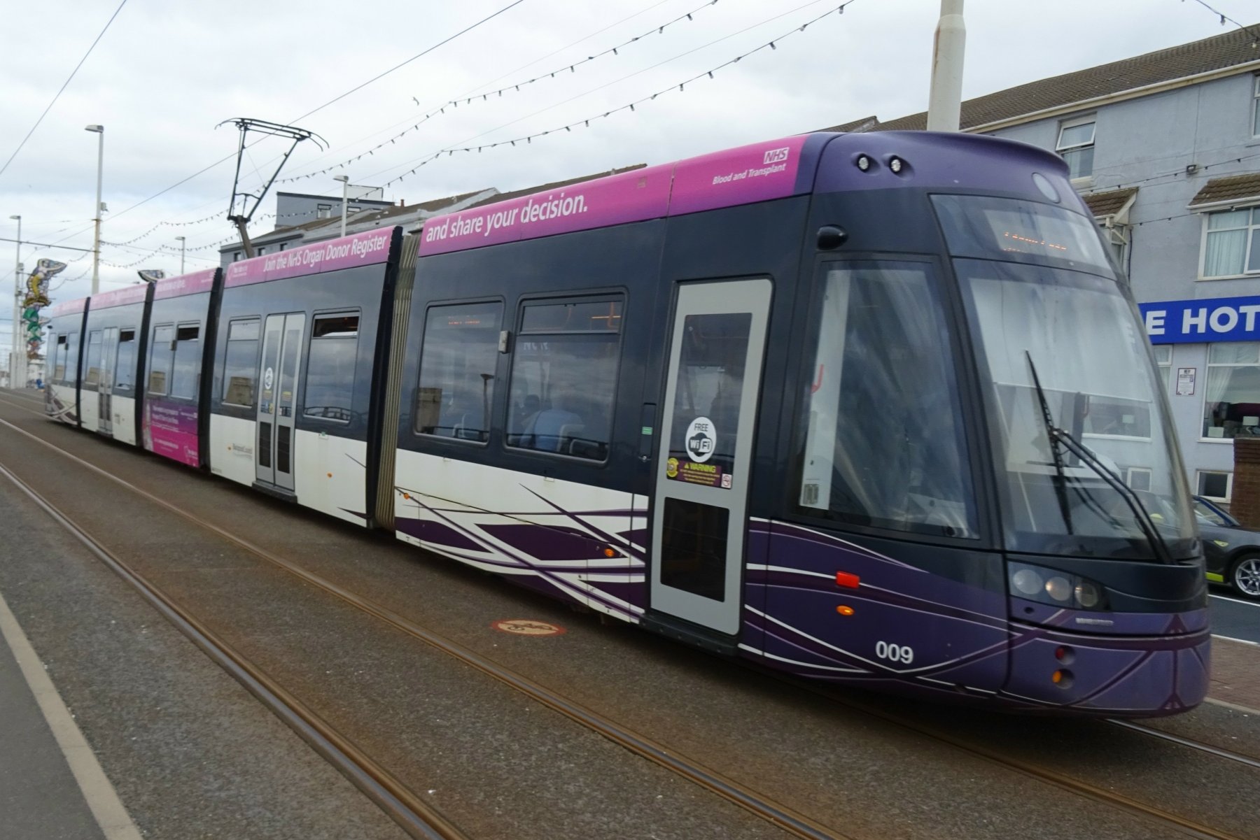 Photo of BT 009 at Blackpool Tramway system — trainlogger