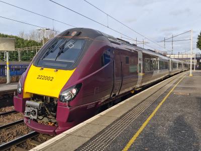 222002 - Class 222 / Diesel electric multiple unit sets — trainlogger