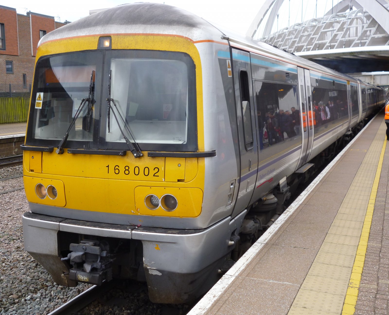 Photo of 168002 at Wembley Stadium — trainlogger