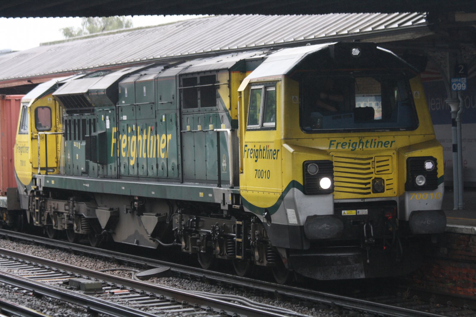Photo of 70010 at Eastleigh — trainlogger