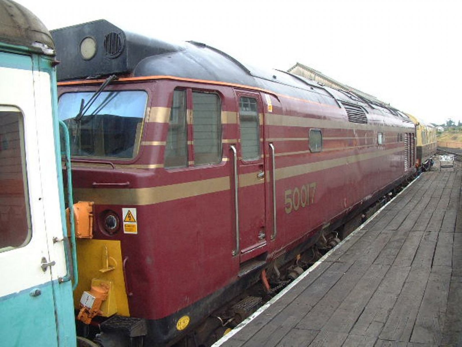 Photo of 50017 at Tyseley Locomotive Works — trainlogger