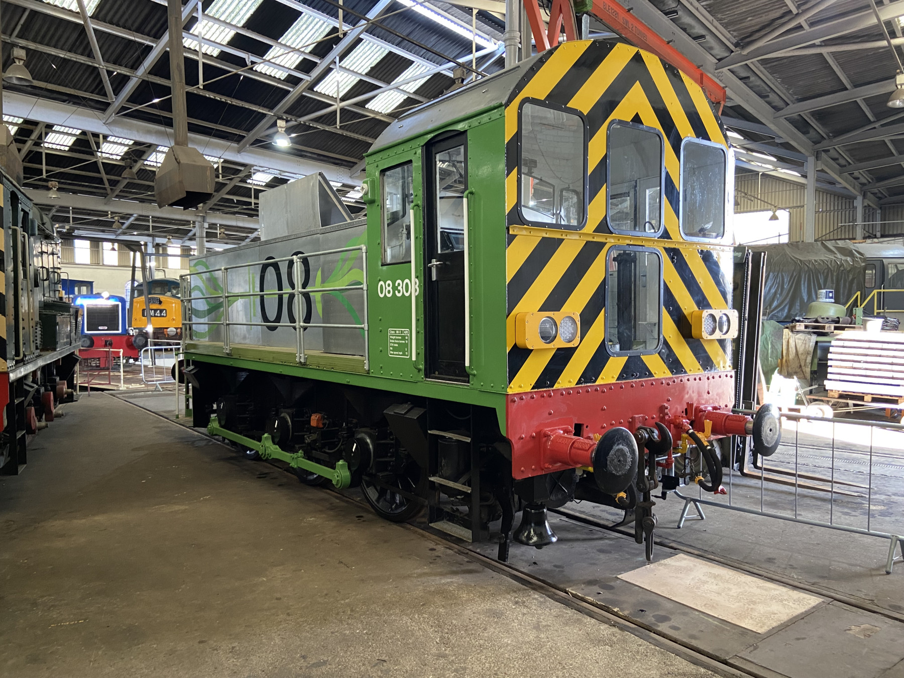 Photo of 08308 at Barrow Hill Roundhouse — trainlogger