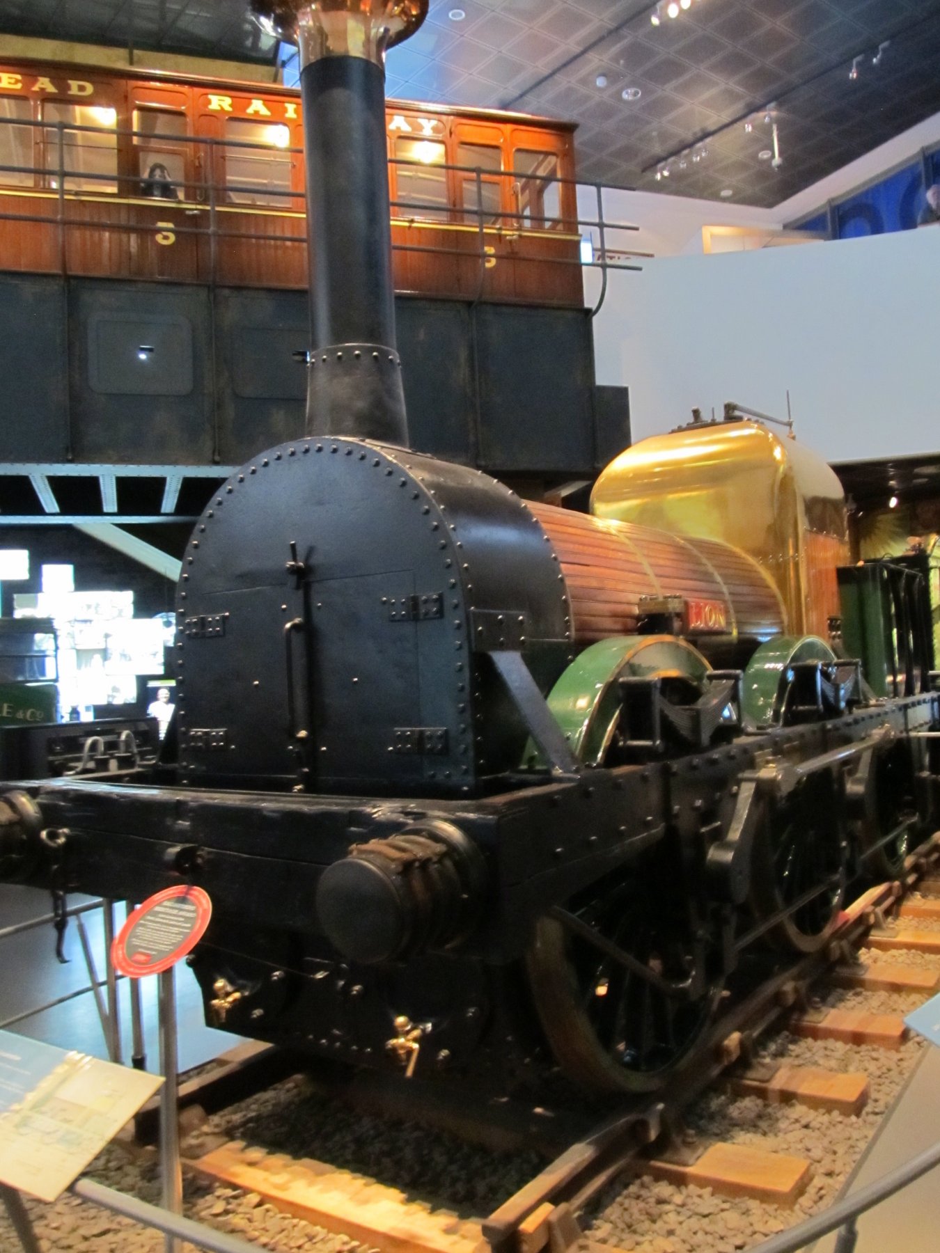 Photo of LION at Museum of Liverpool — trainlogger