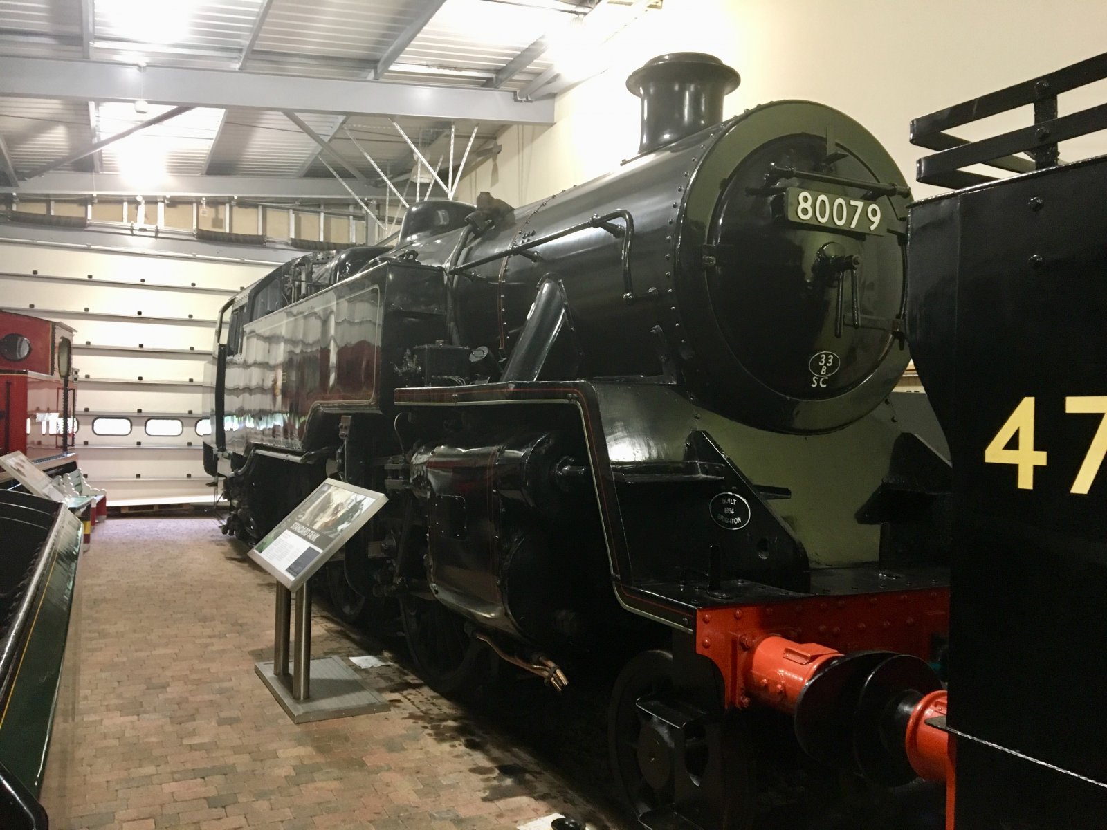 Photo of 80079 Steam at Severn Valley Railway - Highley Engine House ...