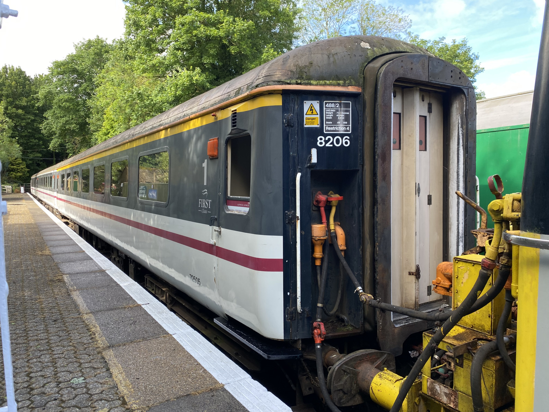 Photo of 488206 at East Kent Railway - Shepherdswell — trainlogger