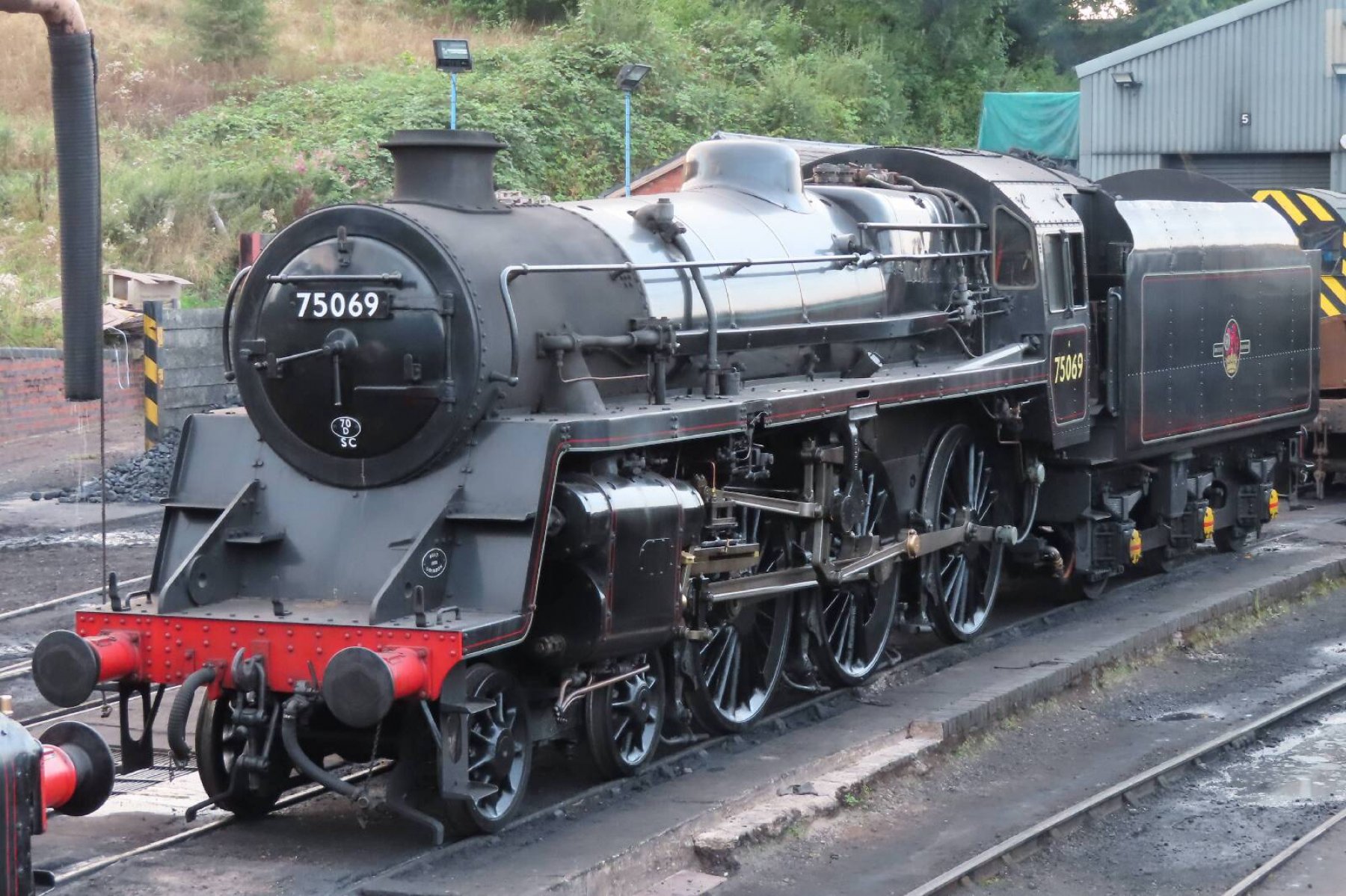 Photo of 75069 steam at Severn Valley Railway — trainlogger